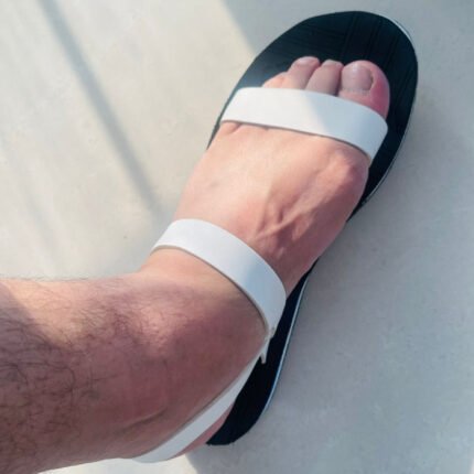 Hajj Umrah Ihram Soft Sandals Shoes for Men Tawaf Chappal white Chappal ...